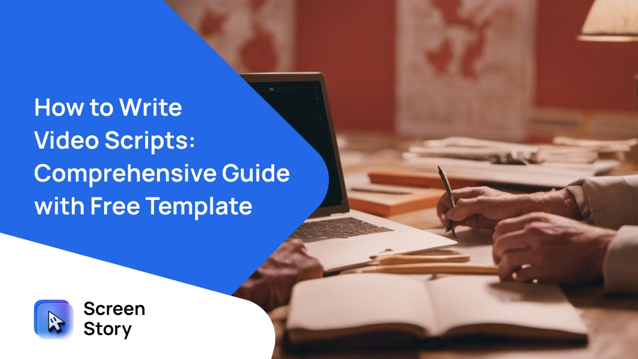 How to Write Video Scripts – Comprehensive Guide with Free Template
